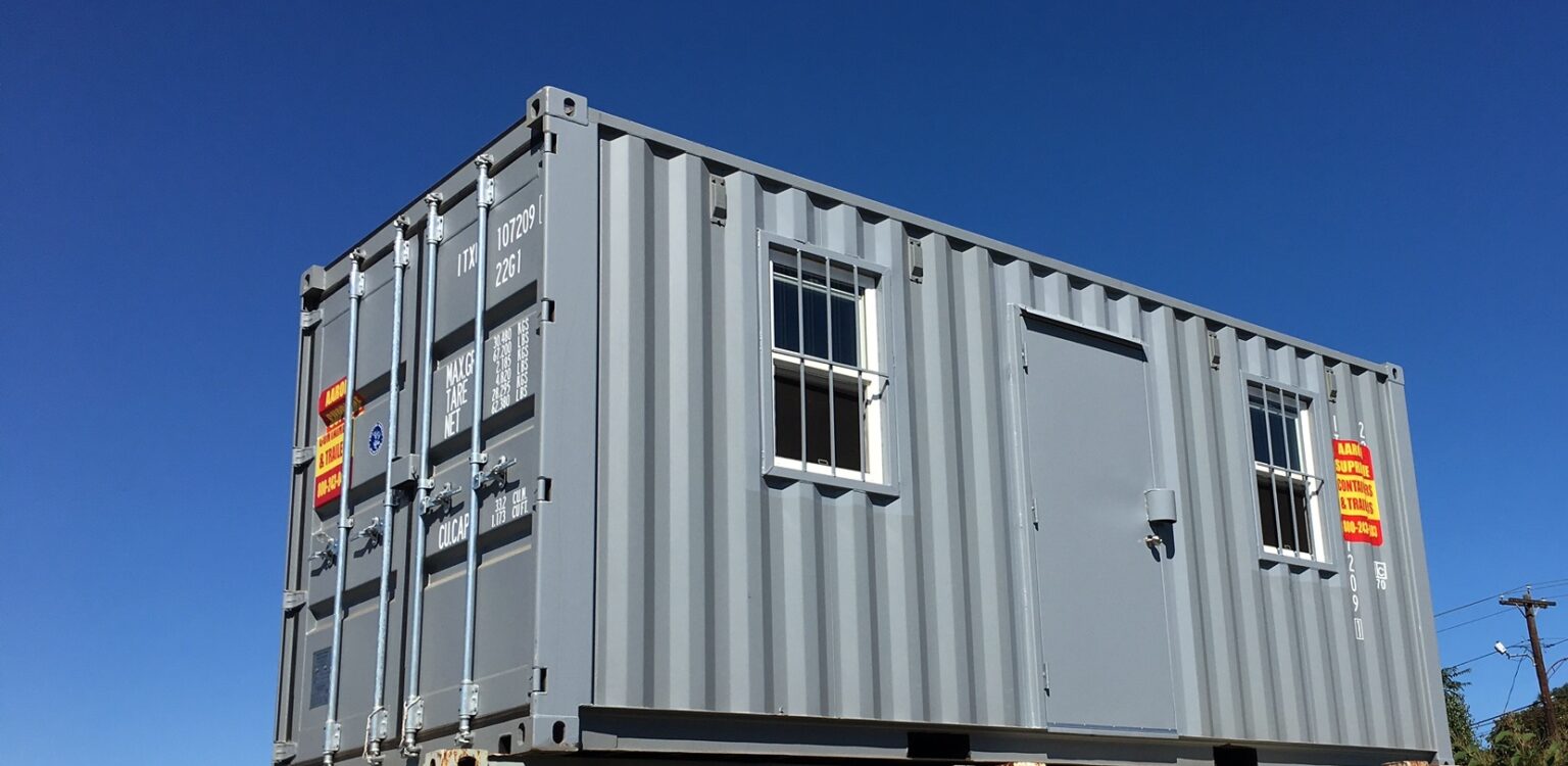 Shipping Container Foundations | Aaron Supreme